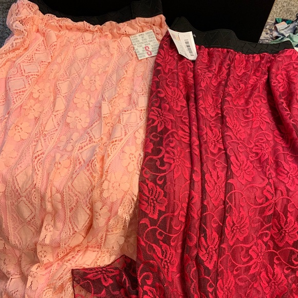 LuLaRoe | Skirts | Womens Lularoe Fashion Lucy Skirts Lot Of Two | Poshmark